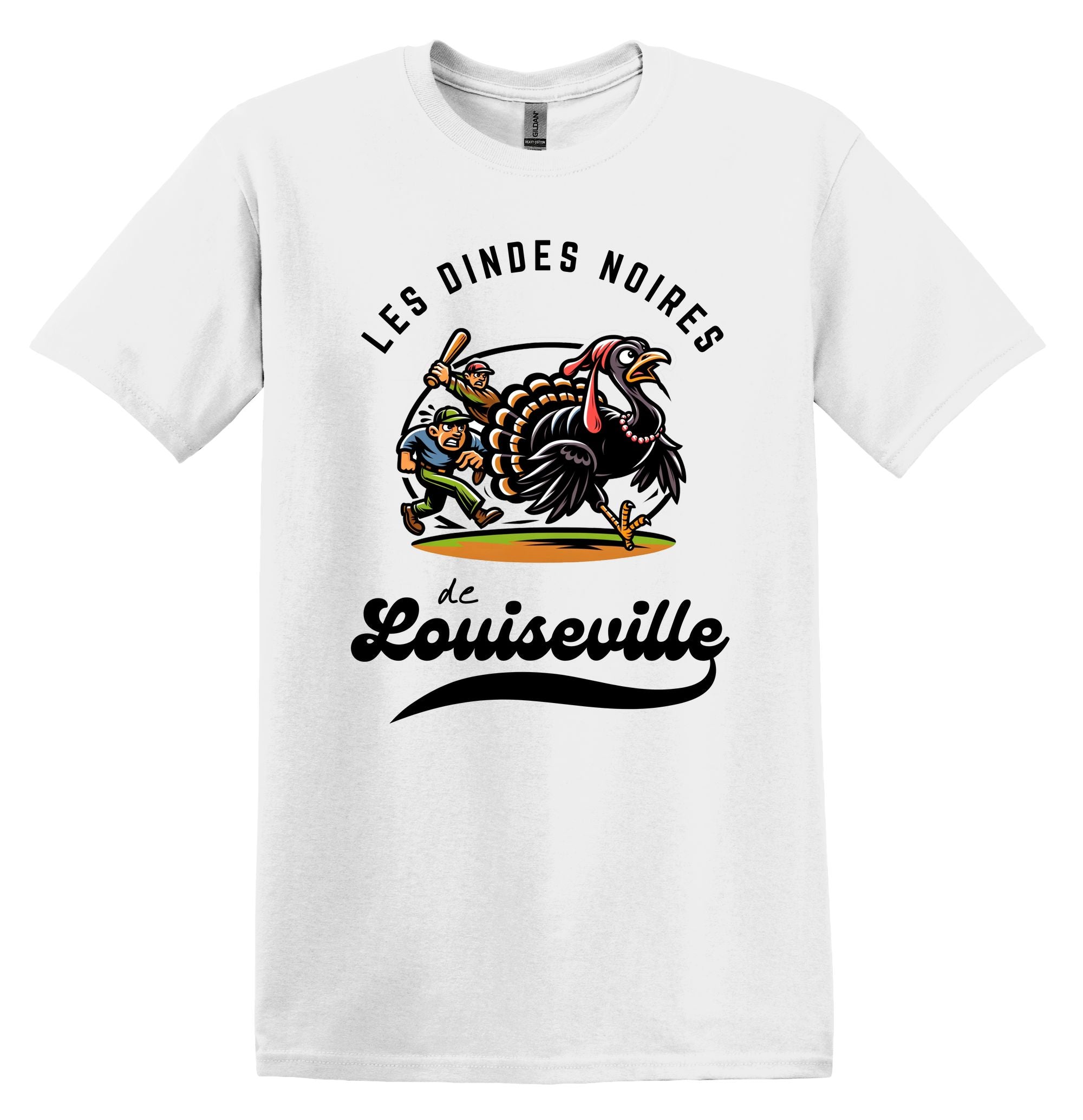 T-Shirt Les Dindes Noires de Louiseville