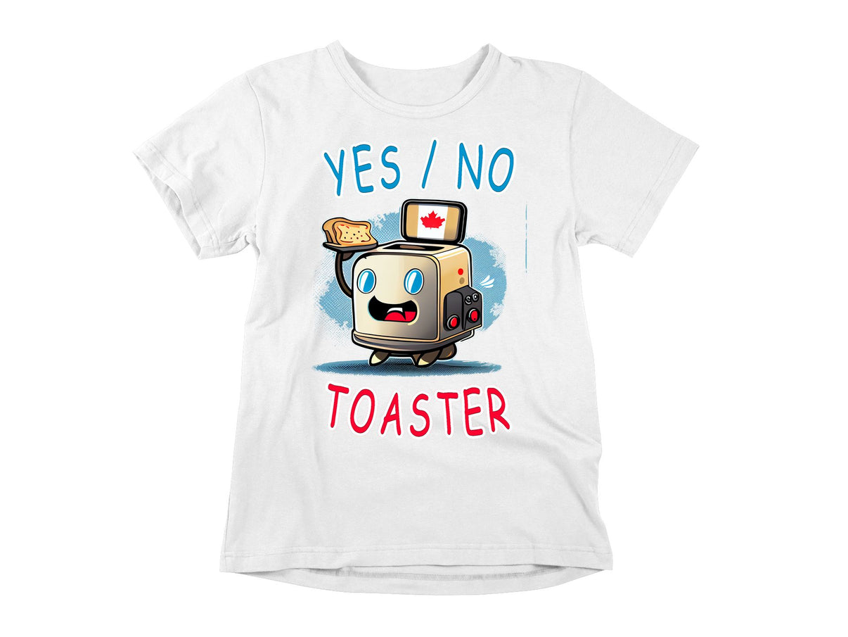 T-Shirt Yes No Toaster