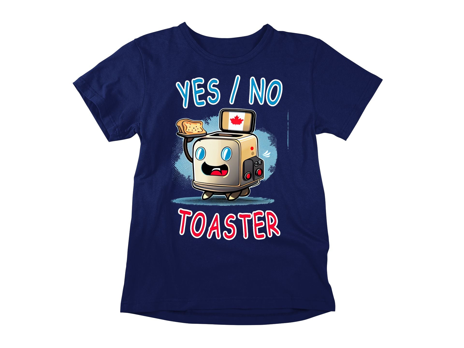 T-Shirt Yes No Toaster